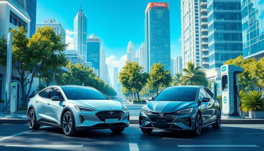 Electric vs. Hybrid Cars: Pros and Cons for 2025 Buyers - VehicleRide.autos